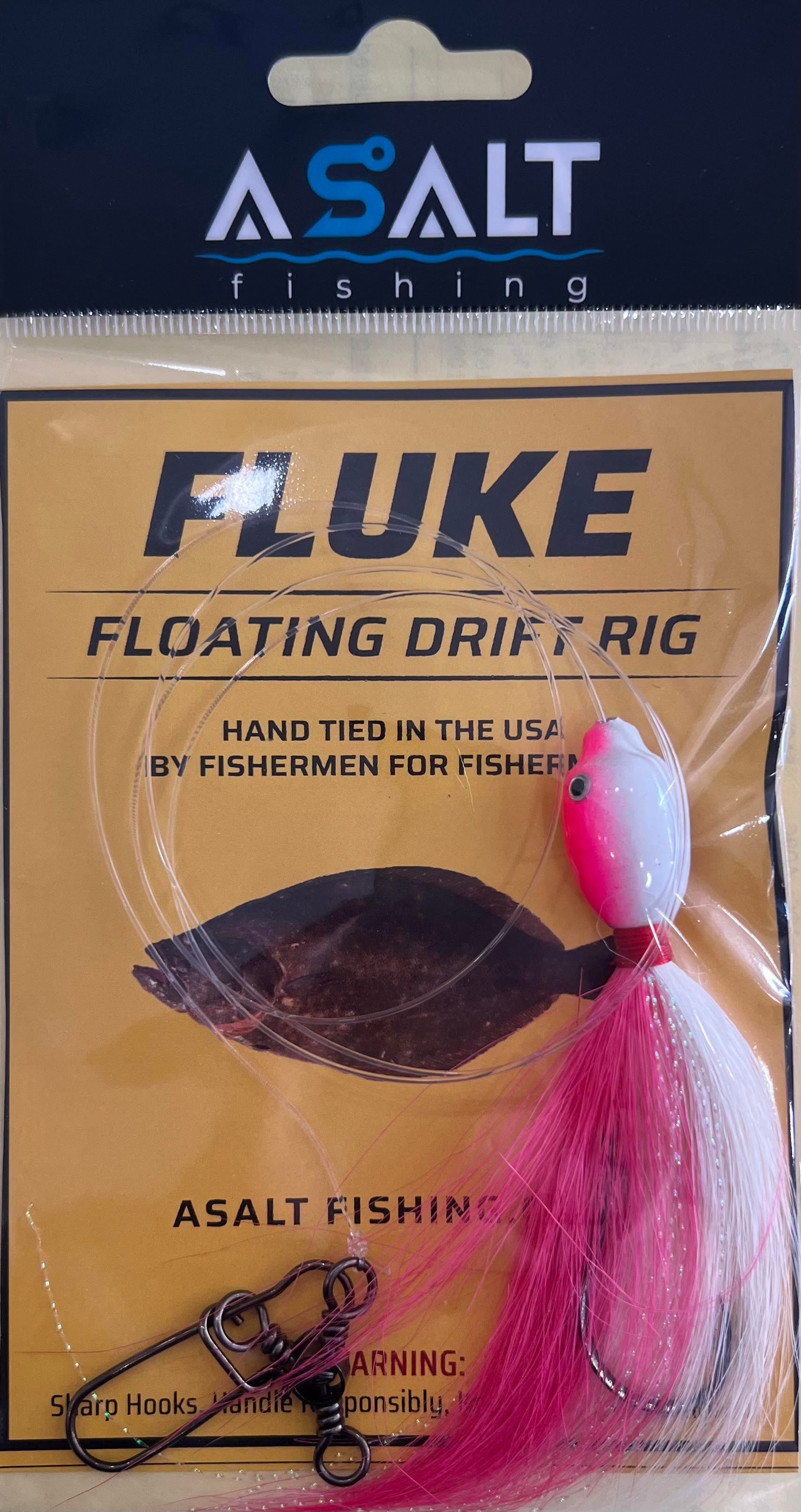 ASALT Fluke Floating Drift Rig USA Tied – Capitol Fishing Tackle Company
